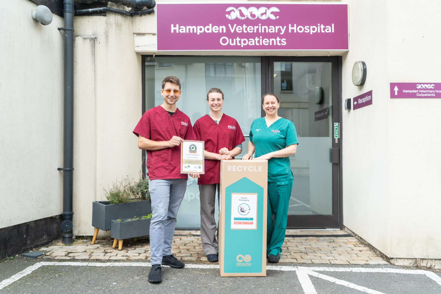 VetPartners colleagues protecting planet by reducing, reusing and ...